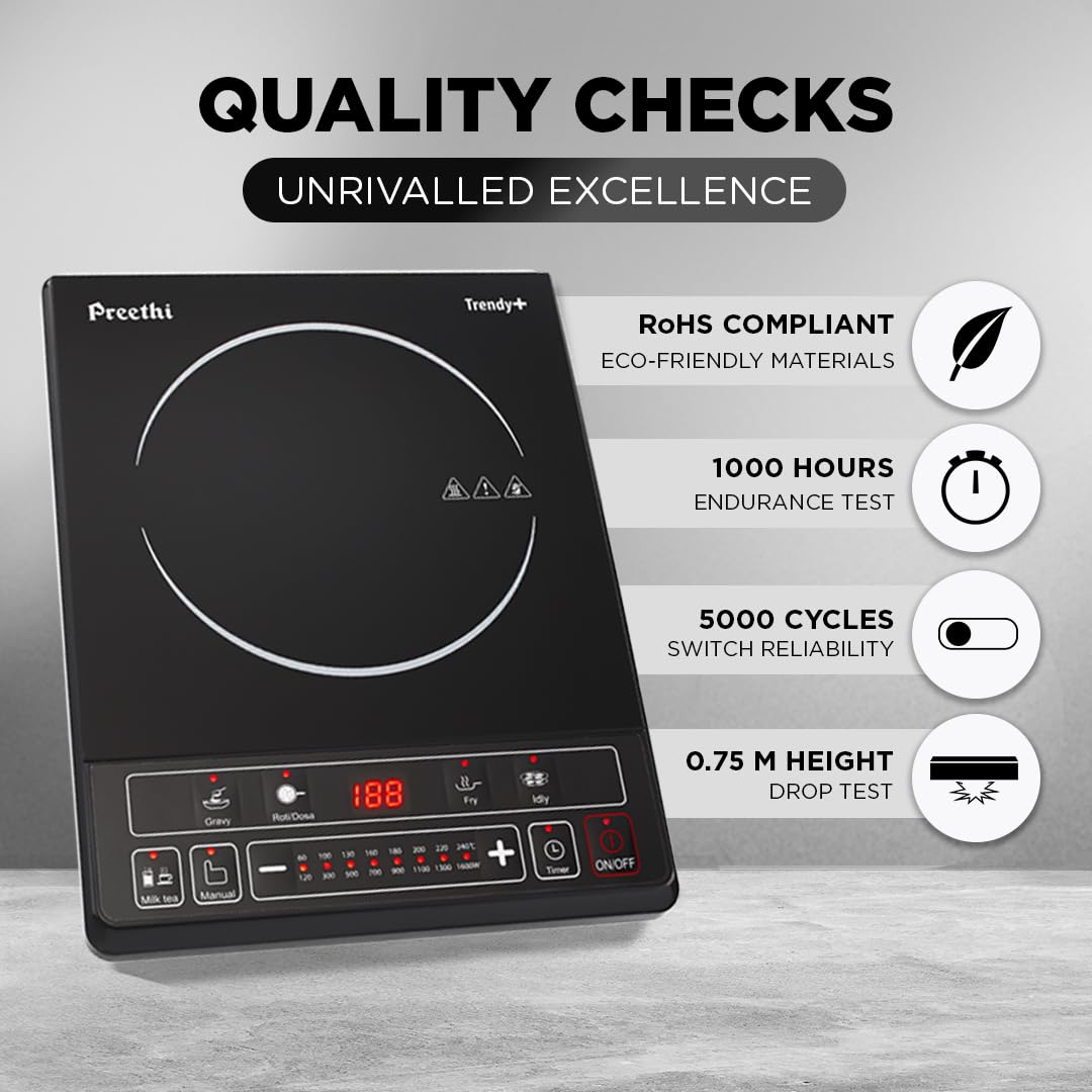 Preethi Indicook IC125 Induction Cooktop